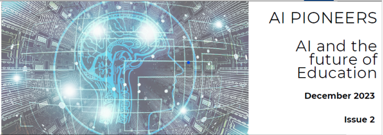 AI Pioneers – A network for pioneers of AI in Education